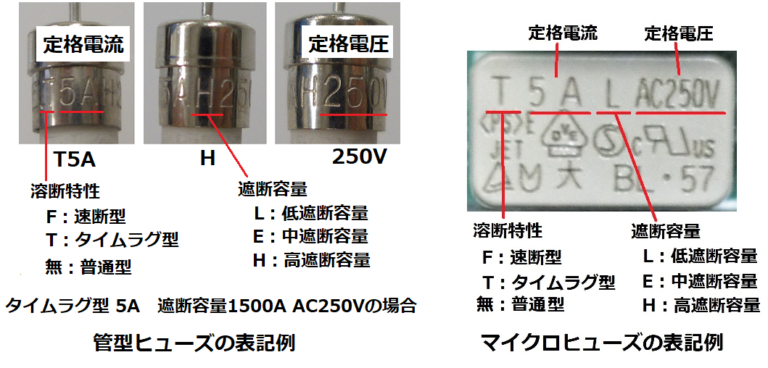 タイムラグ型、速断型とは？ ヒューズの種類と選び方 | アナデジ太郎の回路設計